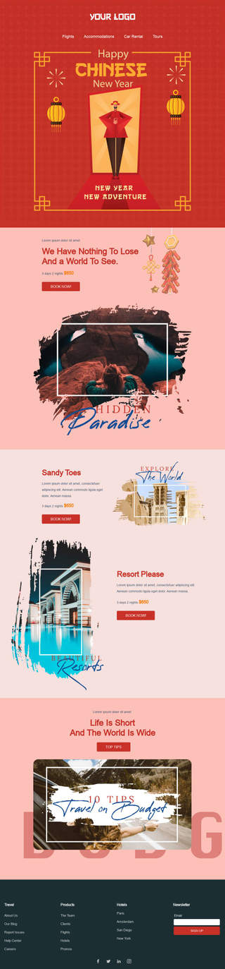 Free HTML Page Templates - Beefree