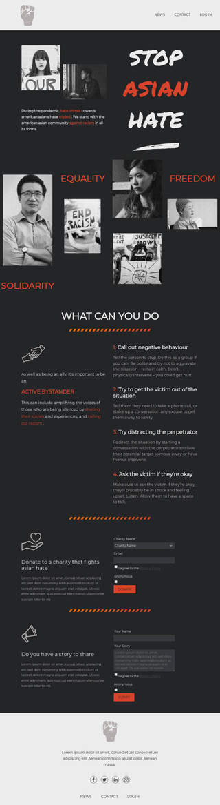 Activism Page Templates - Beefree