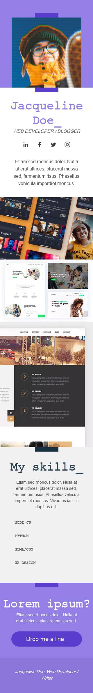 Presentation email that rocks! | Personal Note Email Template for ...